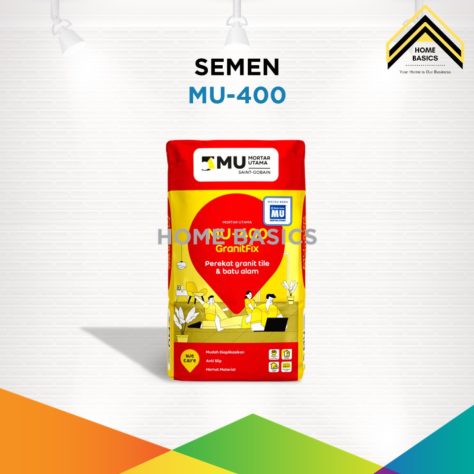 Jual Semen Mortar Utama MU 400 25 Kg / Perekat Granit / Batu Alam ...