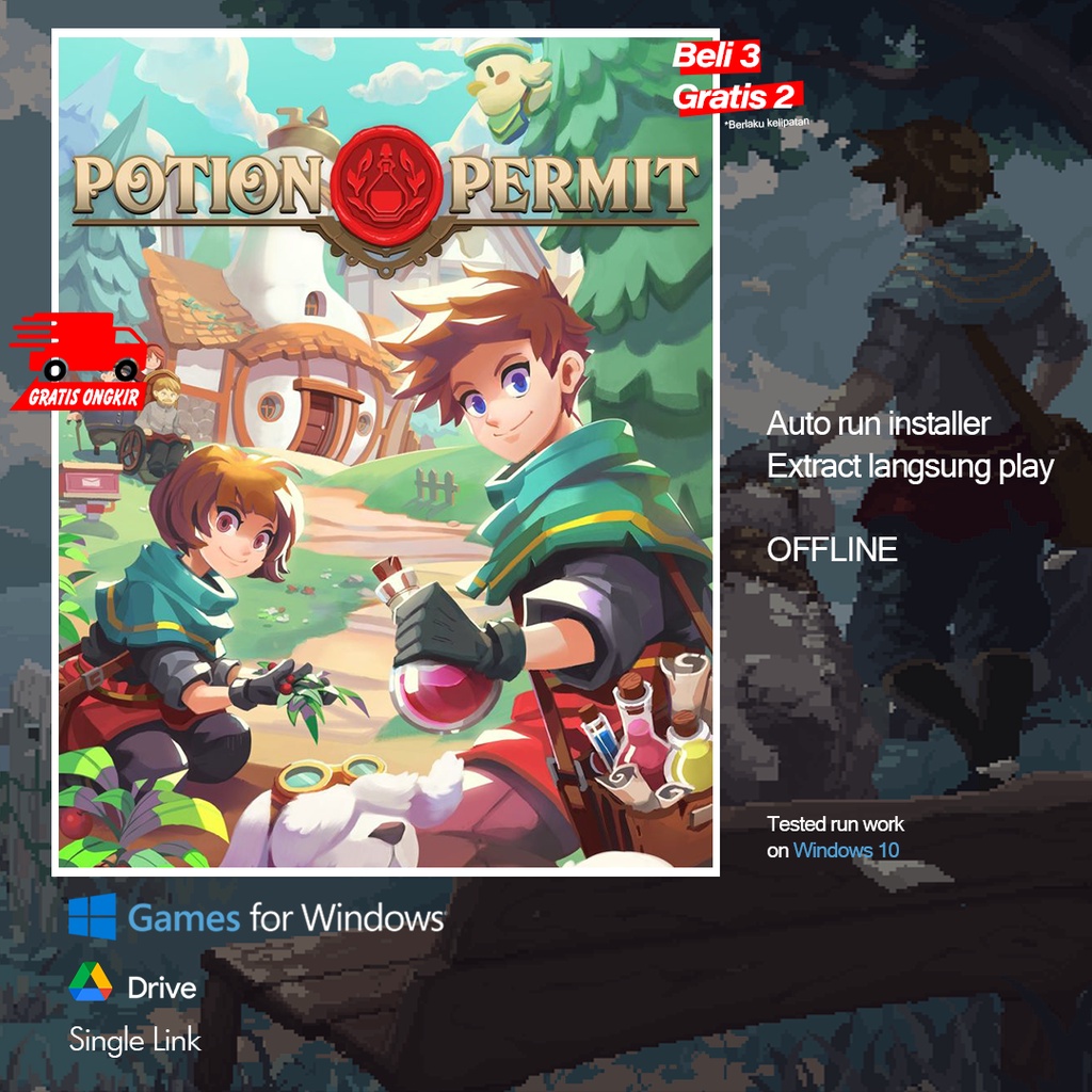 Jual Potion Permit Deluxe Edition - Game PC Casual Adventure - Download Langsung Play | Shopee ...