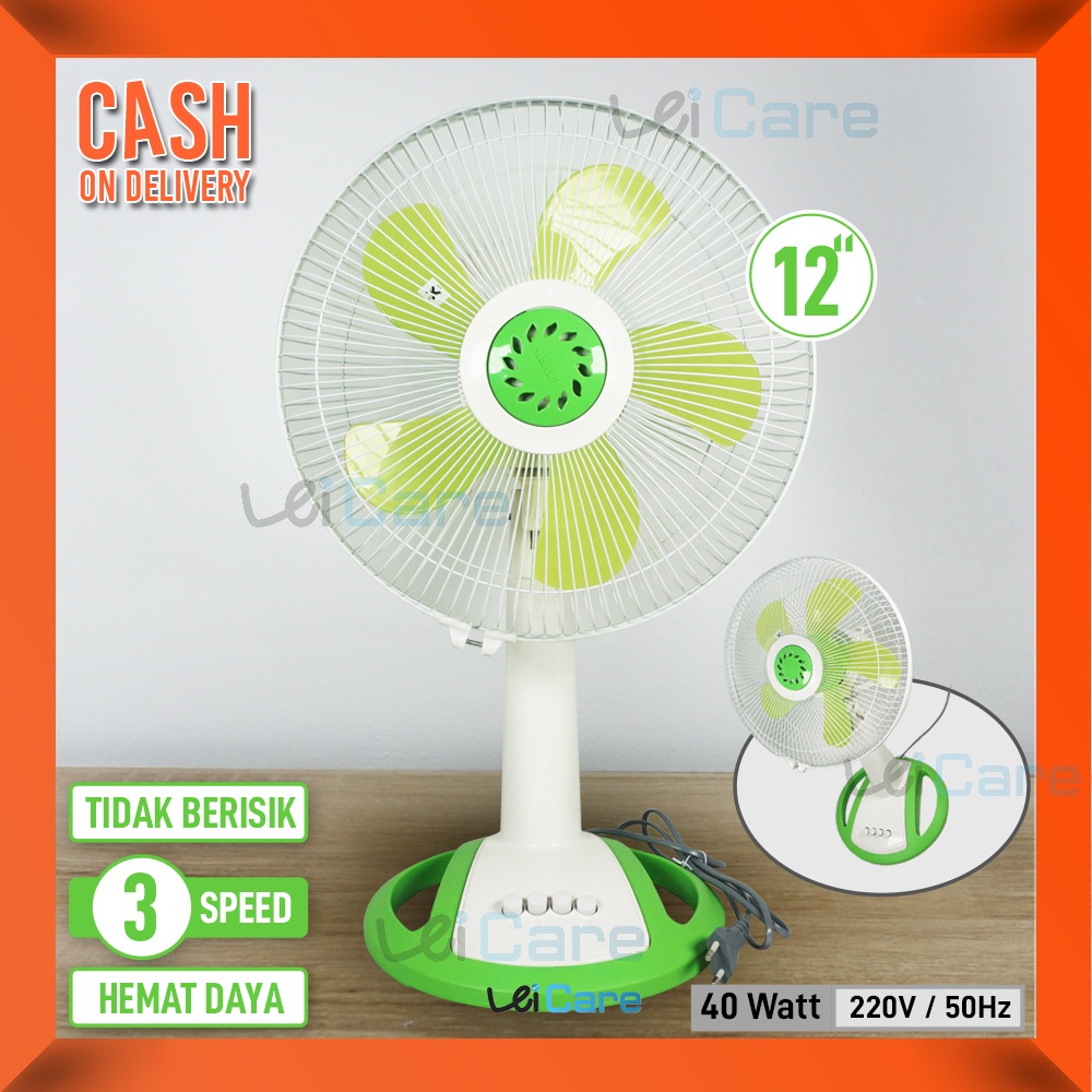 Jual Kipas Angin 2 in 1 Duduk & Tembok Arashi General 12 inch DUO 3 ...