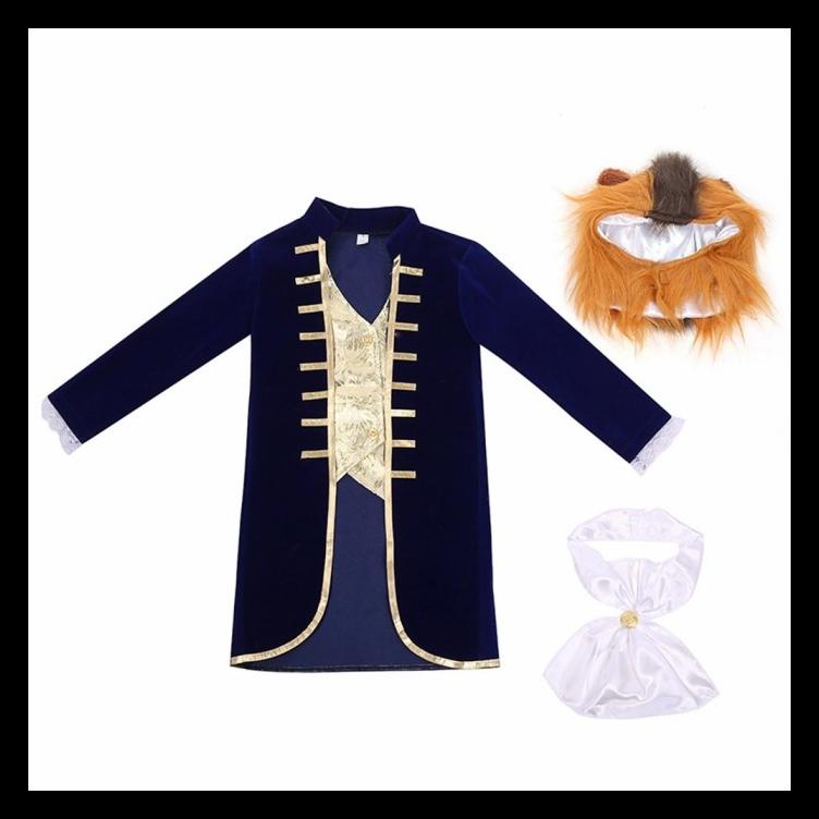 Jual KOSTUM BEAUTY AND THE BEAST COSTUME BEAST SINGA PRINCE COSPLAY ...