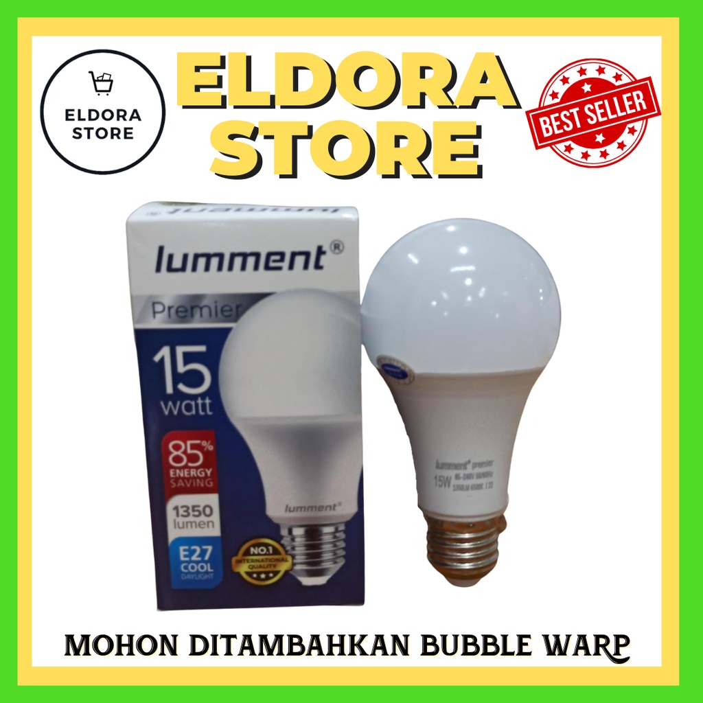 Jual Lumment Led Premier 15 Watt Lampu Led | Lampu Cahaya Putih Terang ...
