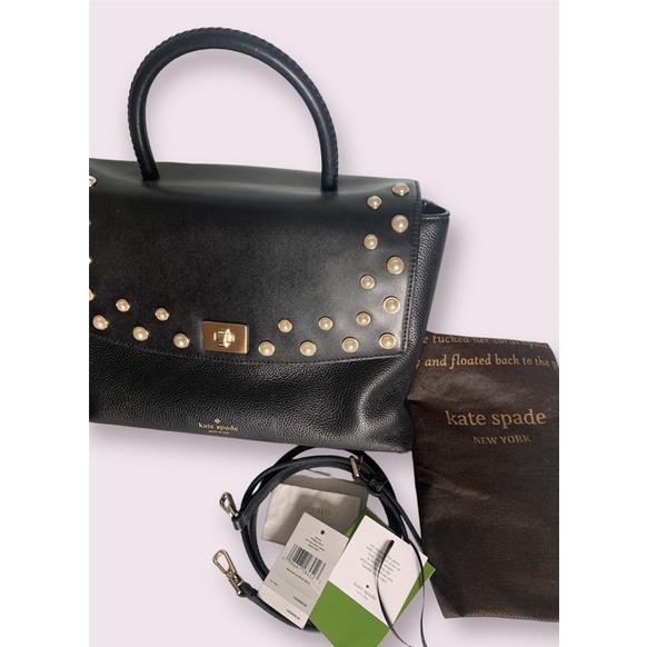 Jual Preloved Auntentic Kate Spade Serrano Place Pearl Black (001 ...