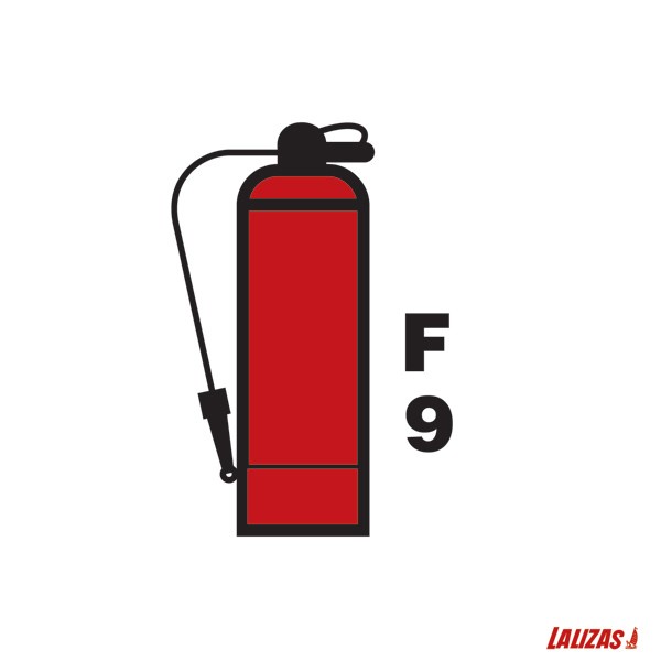 Jual Marn Imo Symbol Sticker Impa 33.6091 Fire Extingushier Foam 9L ...