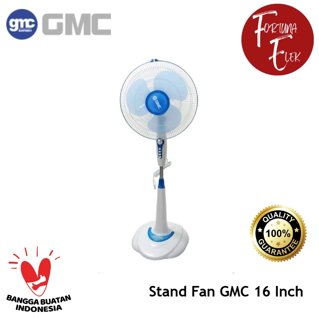 Jual GMC Kipas Angin Berdiri Stand Fan 16 Inch BM 308 | Shopee Indonesia