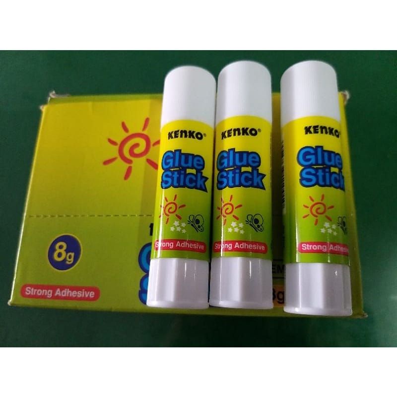 Jual GLUE STICK KENKO 8 GRAM ORIGINAL BERKUALITAS / LEM STIK 8 GRAM ...