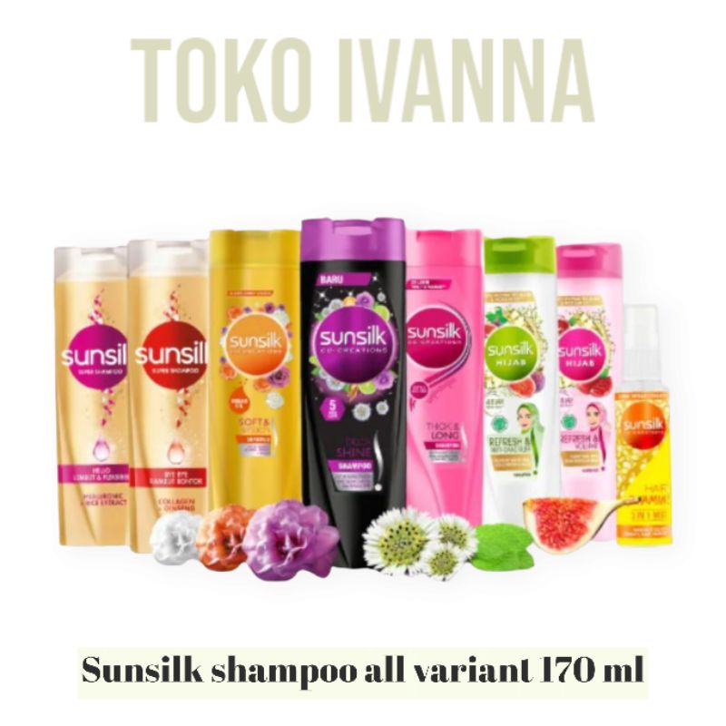 Jual Sunsilk Shampoo All Variant 170 / 160mL | Shopee Indonesia