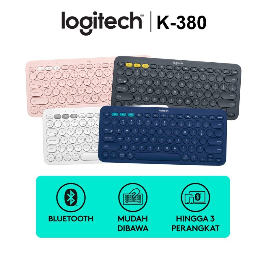 Jual LOGITECH K380 MULTI-DEVICE KEYBOARD | Shopee Indonesia