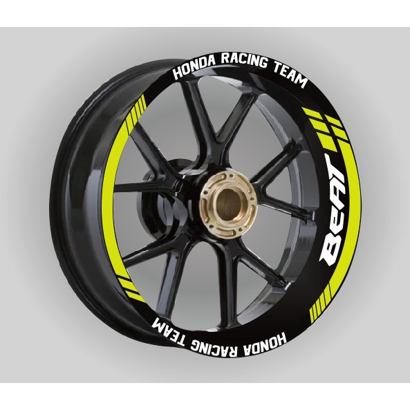 Jual STIKER VELG BEAT HONDA RACING TEAM MURAH | MERIAH | Shopee Indonesia