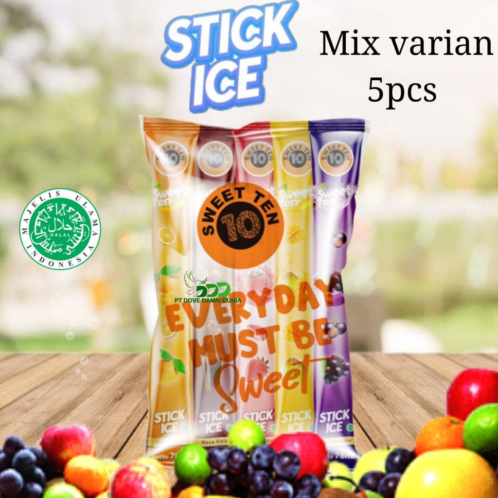 Jual 78ml x 5 pcs / Sweet Ten Ice VIRAL / Stick Ice | Shopee Indonesia
