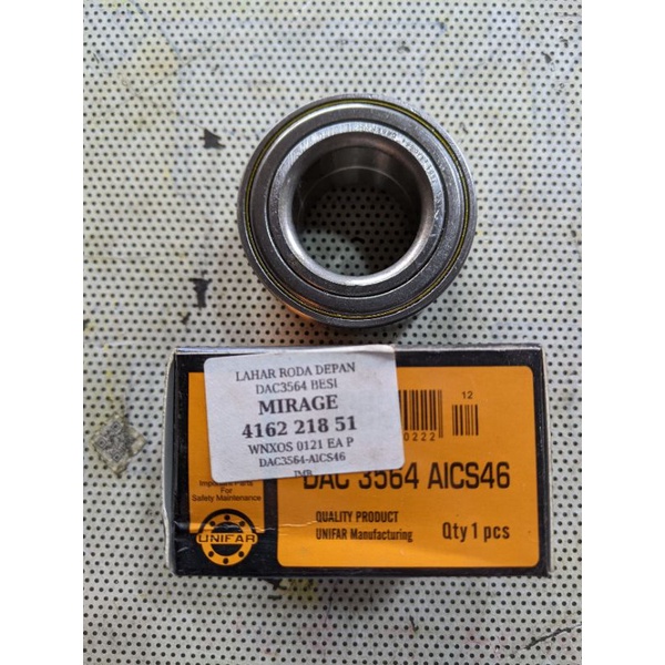 Jual Lahar Roda Depan Mirage Non Abs DAC3564 Tutup Besi | Shopee Indonesia