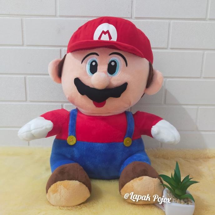 Jual Boneka Super Mario Bros & Luigi Big Size High Quality | Shopee ...