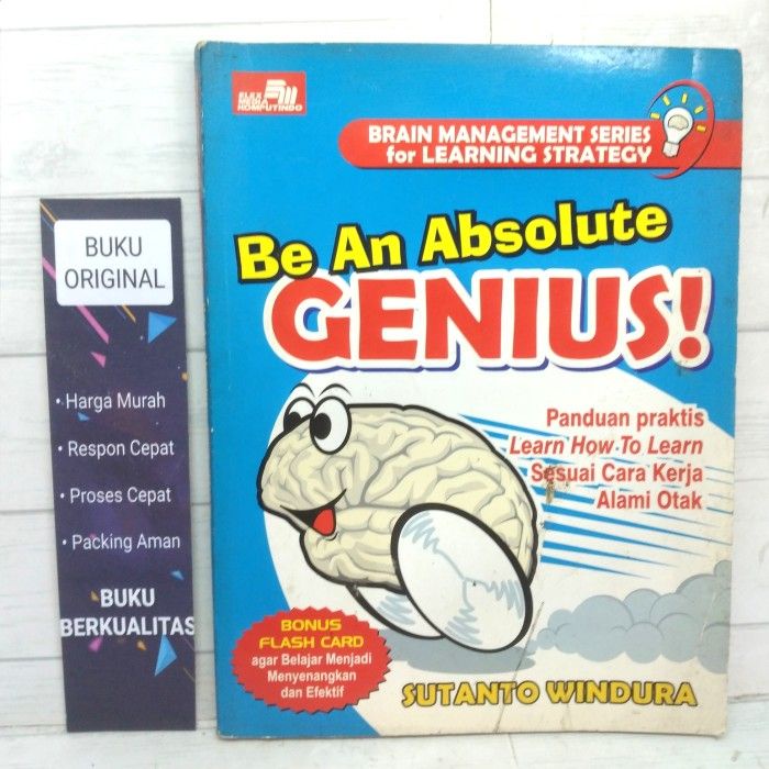 Jual BUKU Be An Absolute Genius Sutanto Windura | Shopee Indonesia
