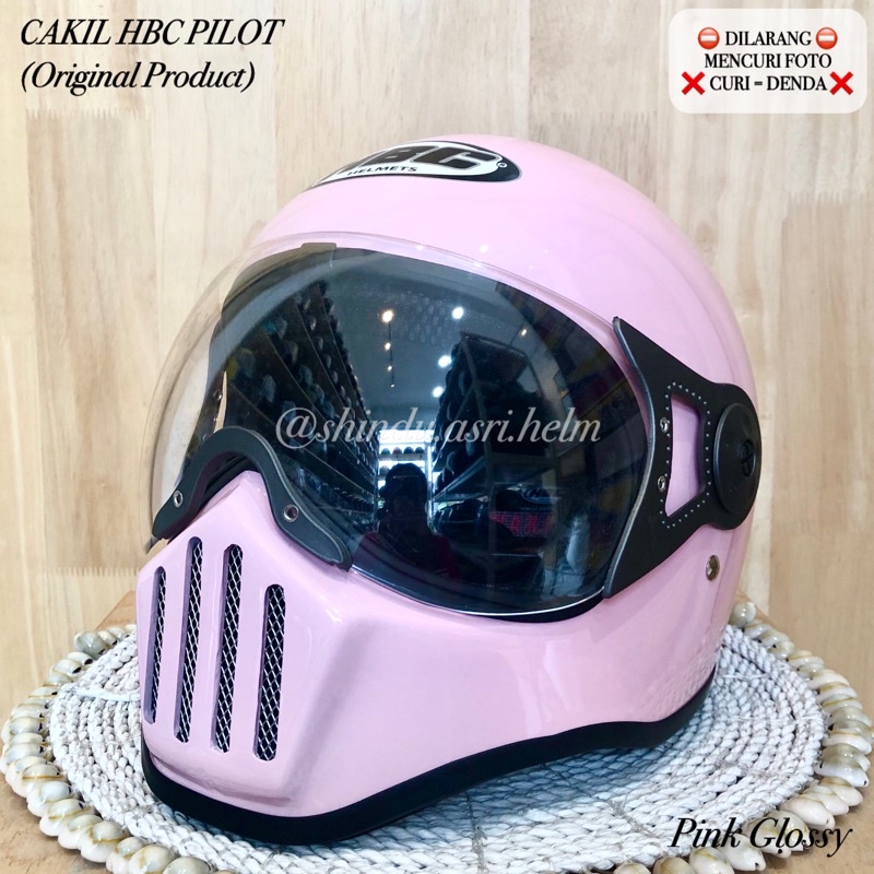 Jual HELM CAKIL HBC VISOR PILOT Original | Shopee Indonesia