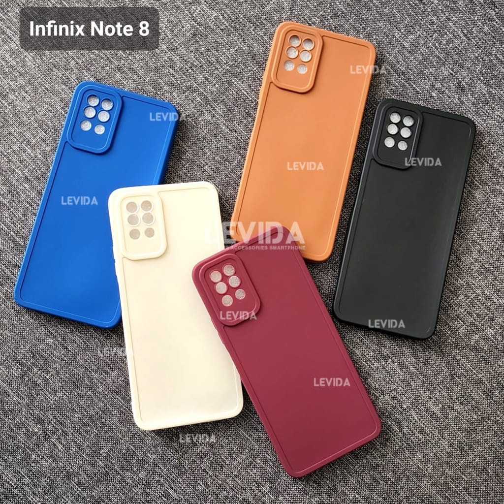 Jual INFINIX NOTE 8 CASE PRO CAMERA MACARON CASE INFINIX NOTE 8 ...