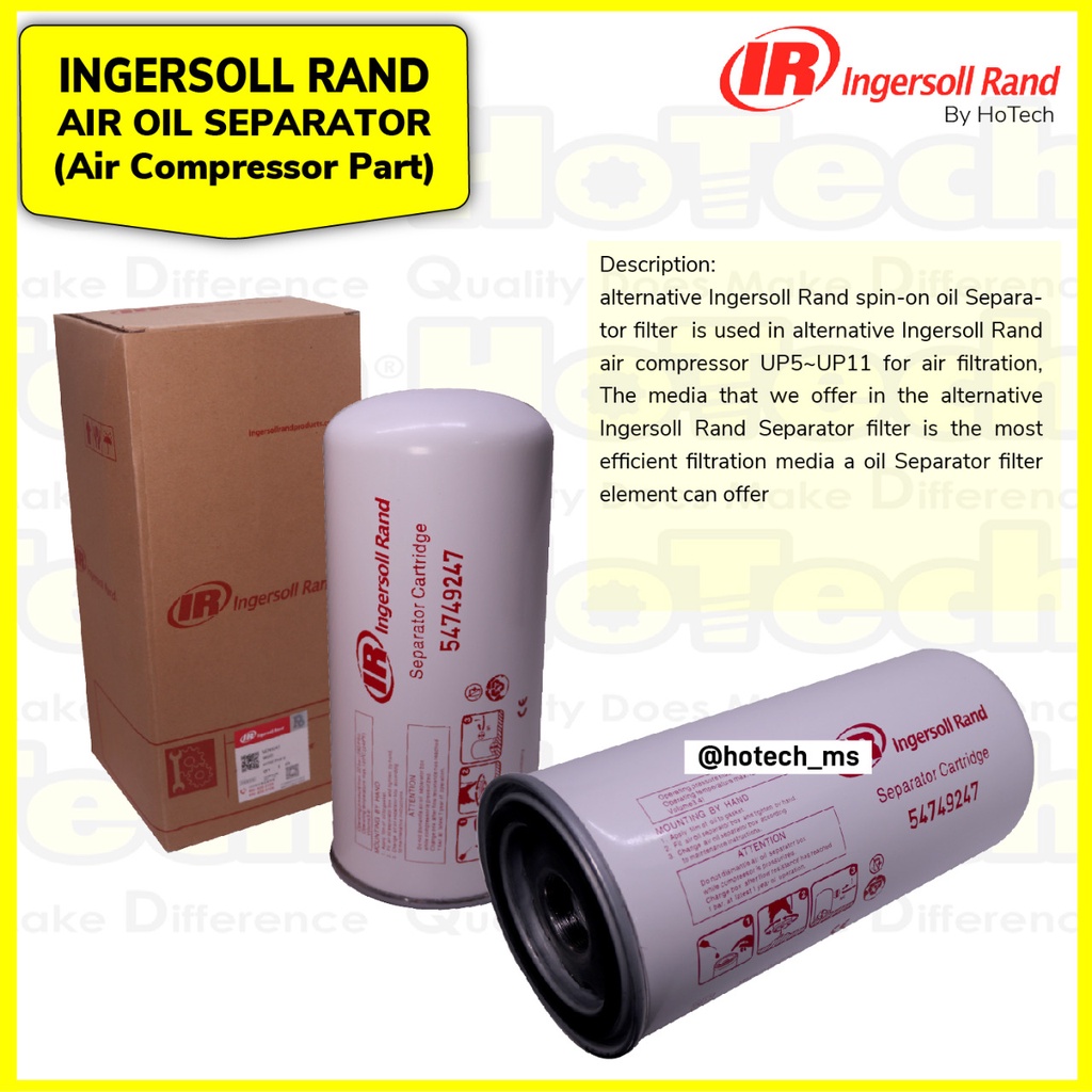 Jual Sparepart Air Compressor IR | Catridge Separator Ingersoll Rand ...