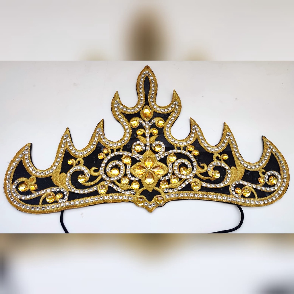 Jual bordir mahkota/bordir mahkota adat/bordir mahkota lampung/mahkota ...