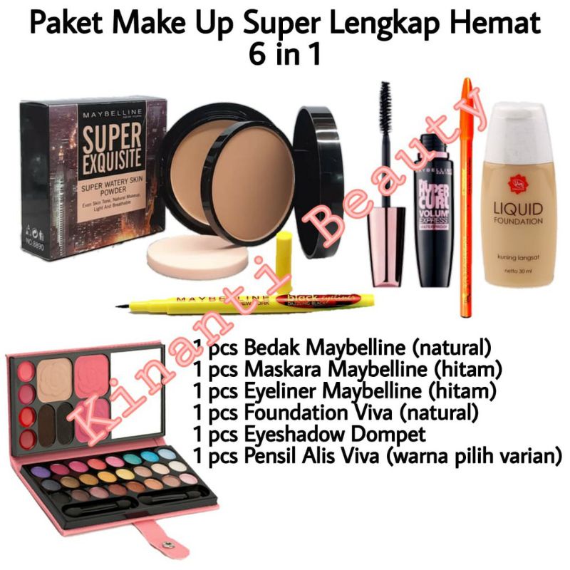 Jual alat meka up terlemkap terbaru & temurah | Shopee Indonesia