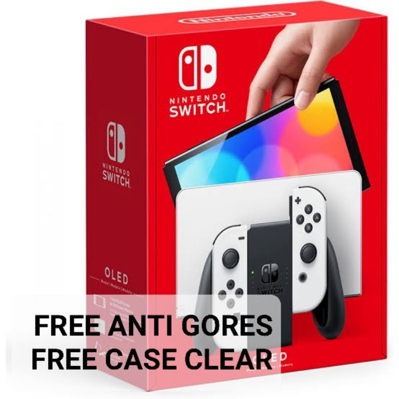 Jual (New) NINTENDO SWITCH OLED CONSOLE WHITE PUTIH | Shopee Indonesia