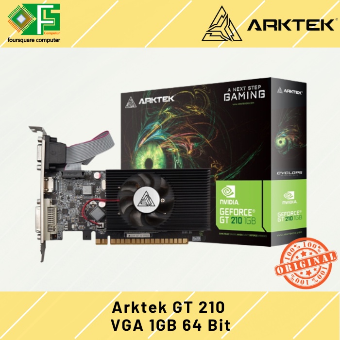 Jual VGA Arktek Geforce GT 210 1GB 64 Bit V2 | Shopee Indonesia