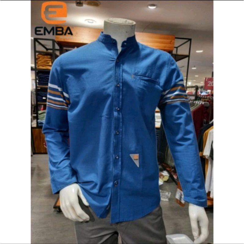 Jual KEMEJA PANJANG PRIA ORIGINAL EMBA JEANS | Shopee Indonesia