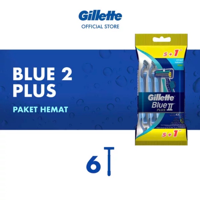 Jual GILLETTE ALAT CUKUR BLUE ISI 2 FLEXI RAZOR PISAU CUKUR ISI 5+2 ...