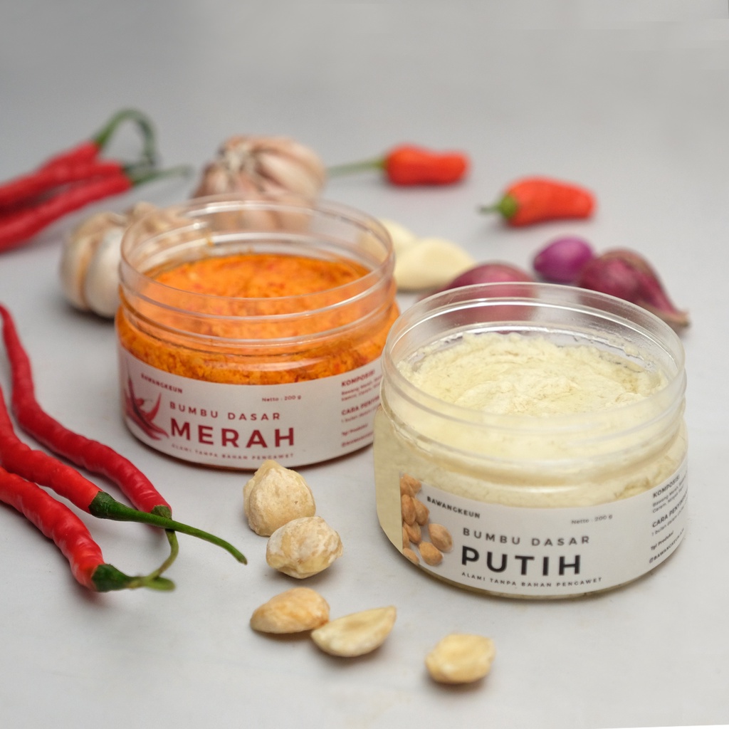 Jual Bumbu Dasar Instan Duo Putih / Merah / Kuning by Bawangkeun (pilih ...