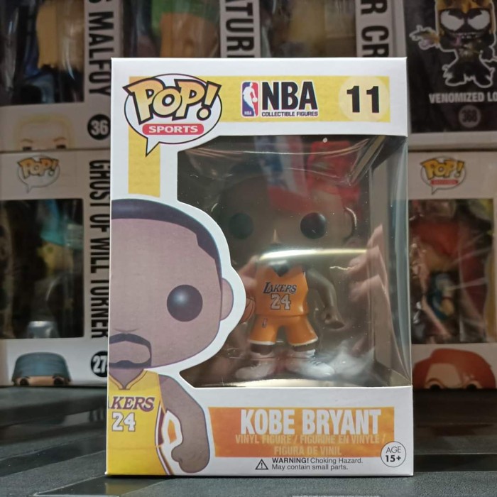 Jual mainan pop figure Kobe bryant NBA yellow suit funko pop 11 pop ...