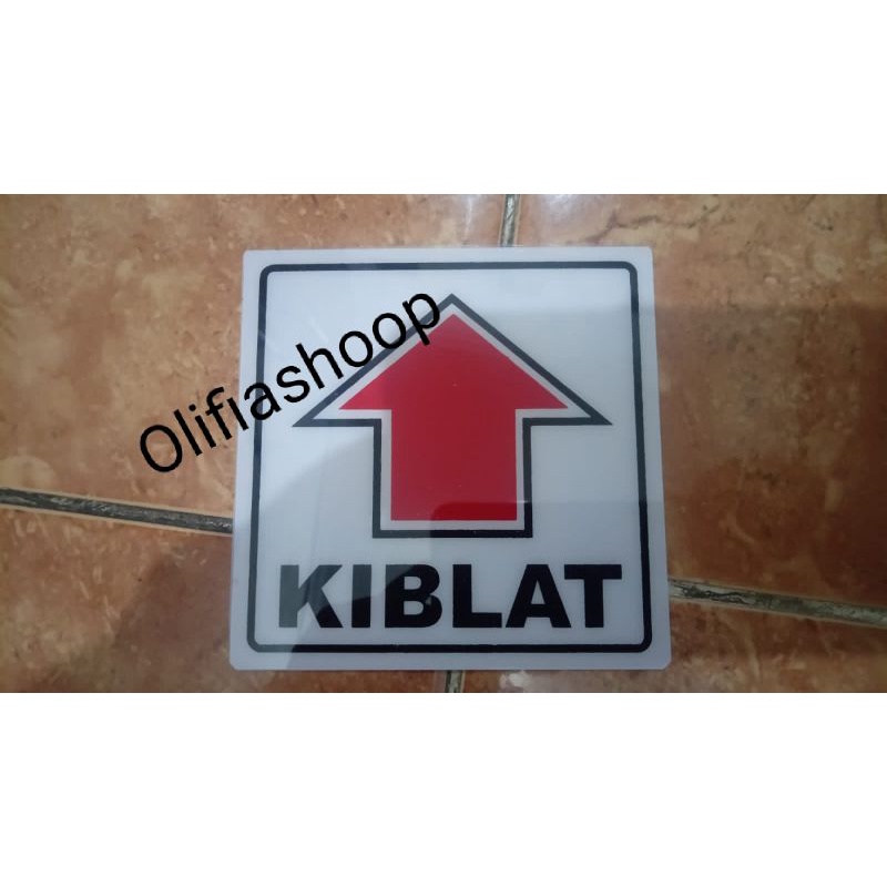 Jual MIKA SIGN ARAH PETUNJUK KIBLAT | Shopee Indonesia