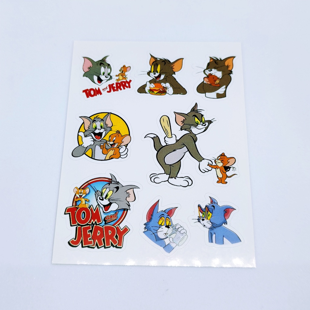 Jual Sticker Pack Tom and Jerry Cartoon Kucing dan Tikus Lucu | Shopee ...