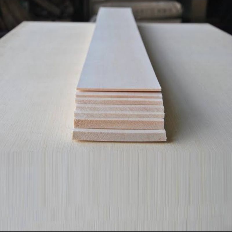 Jual Kayu Balsa Sheet Kayu Balsa Lembaran Tebal 8-10mm X 80/100 X ...