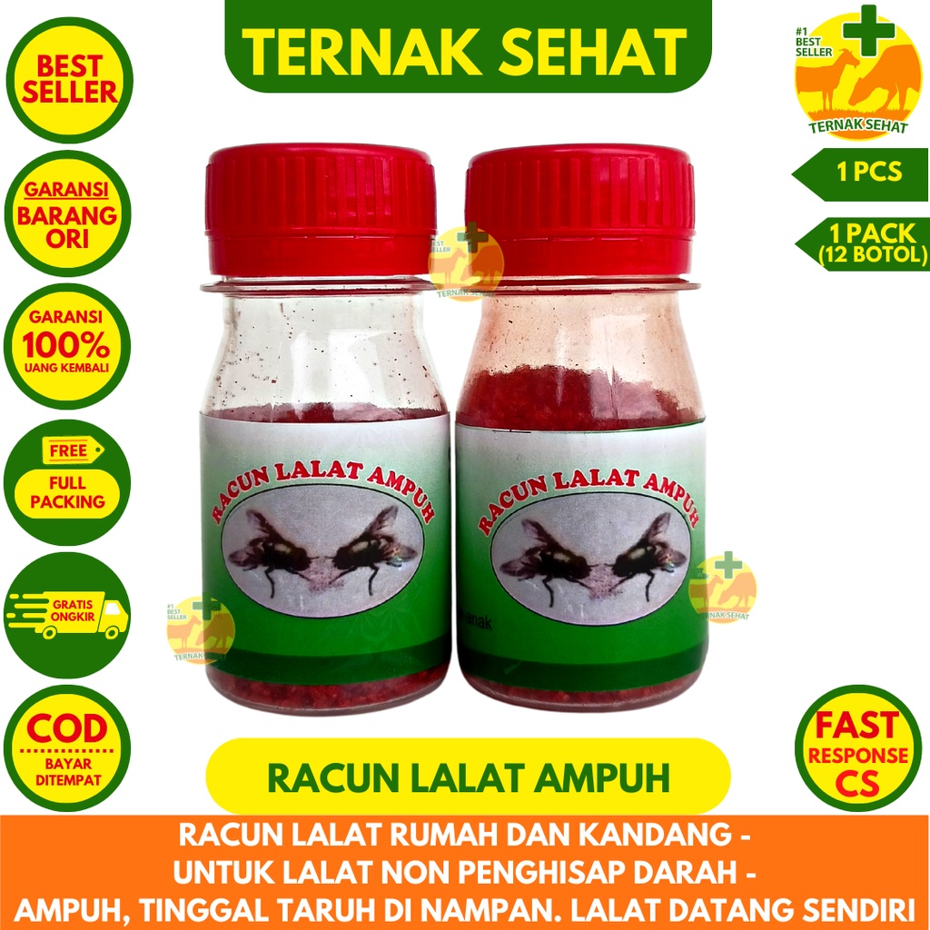 Jual RACUN LALAT AMPUH 25 GRAM - Obat Pembasmi Lalat Paling Ampuh ...