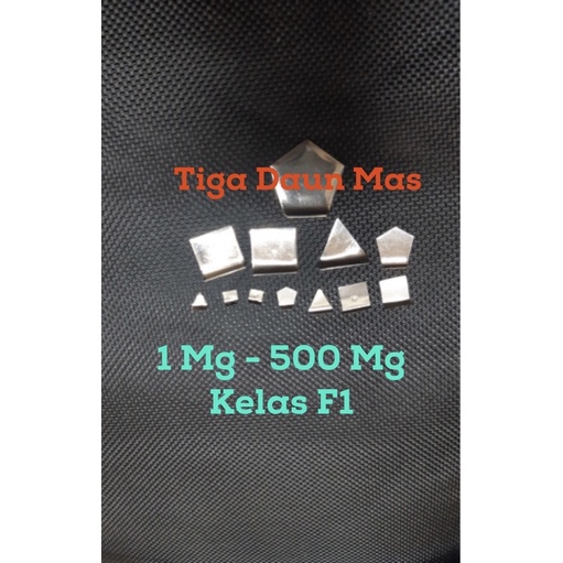 Jual Batu Timbangan Stainless Sonic 1 Mg - 500 Mg Kelas F1 Anak Timbangan Stainless 1 Mg - 500 ...