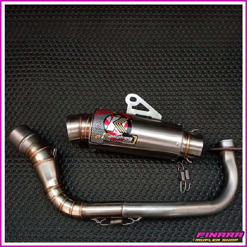 Jual KAWAHARA SILINCER KNALPOT RACING INLET 50MM BEAT FI / BEAT KARBU ...
