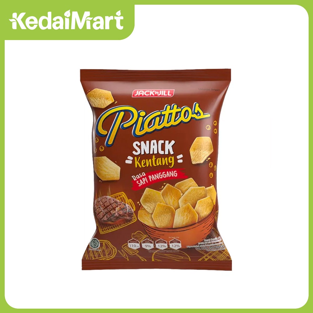 Jual Piattos Rasa Sapi Panggang 75 Gram | Shopee Indonesia