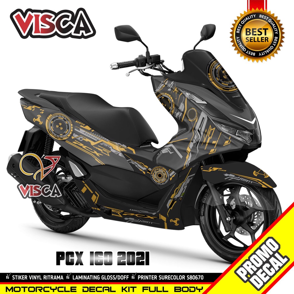 Jual Stiker Pcx 160 Terbaru 2022 Decal Pcx 160 Full Body Stiker Pcx 160 ...