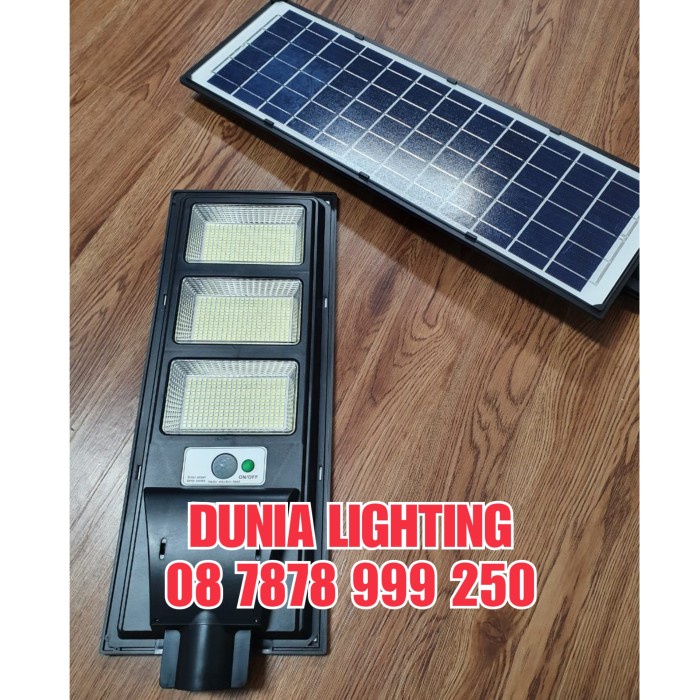 Jual LAMPU JALAN LED SOLAR 90 WATT PJU SURYA 90WATT 90W GARANSI ...