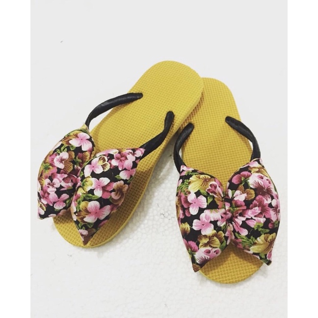 Jual Sandal Pita Bali Kuning Sakura | Shopee Indonesia