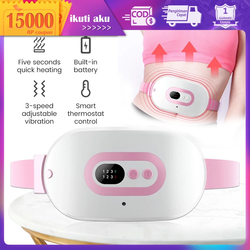 Jual Wanita Hangat Rahim Sabuk Pemanasan Periode Menstruasi Pinggang ...