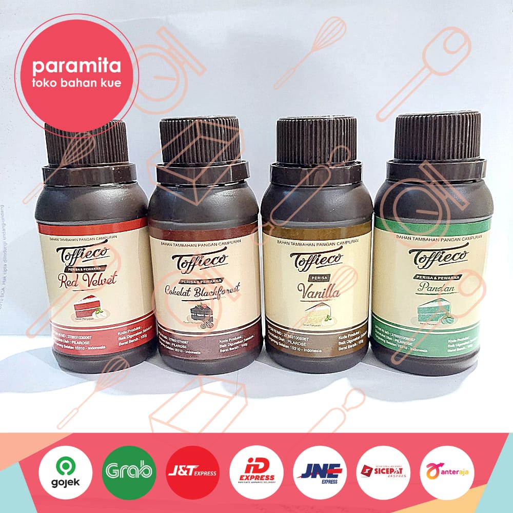 Jual Toffieco 100 gr Red Velvet / Cokelat Blackforest / Zero Bakar ...