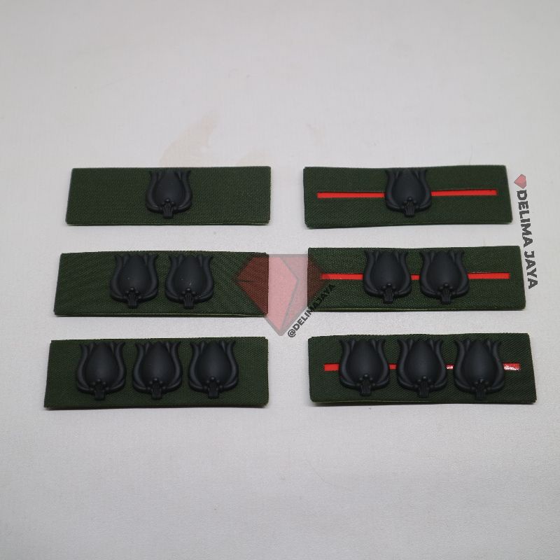 Jual Pangkat Topi PDL Logam Mayor, Letkol, Kolonel Staff/ Komando ...