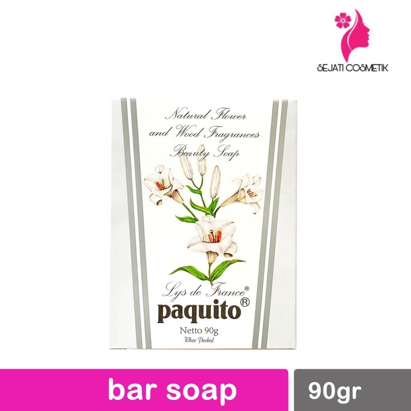 Jual Sabun Paquito Lys de France 90 Gr | Shopee Indonesia
