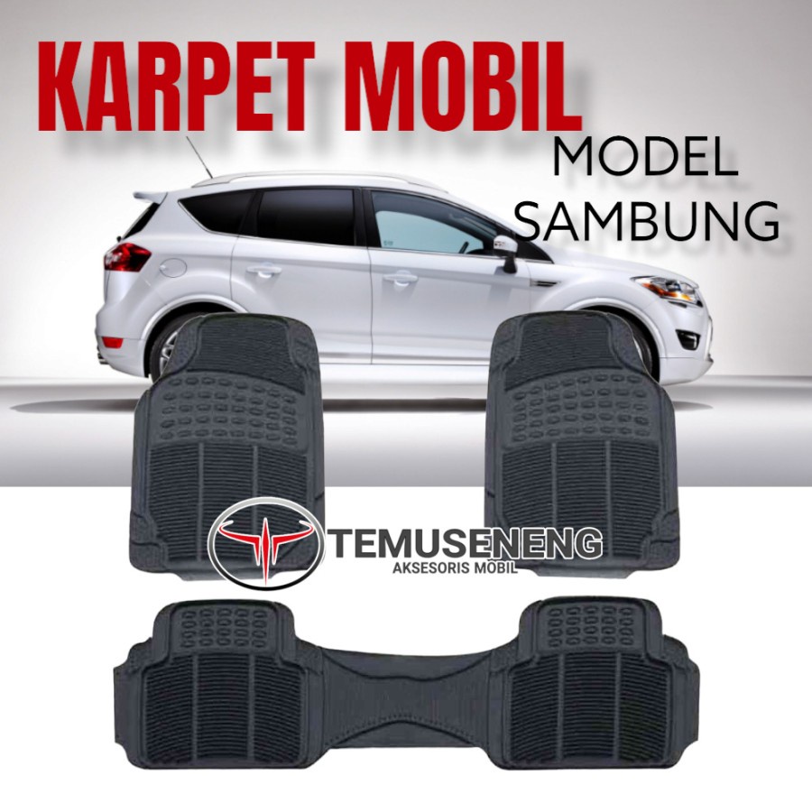 Jual Karpet Mobil Model Sambung 2 Baris Universal Karet Tebal - Model ...