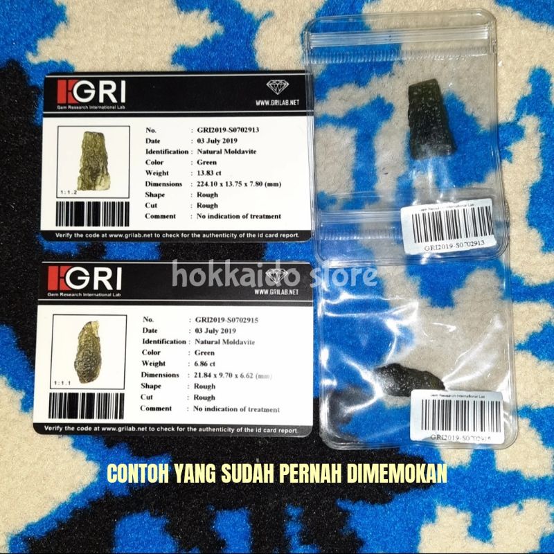 Jual Batu Meteor Hijau Natural Moldavite | Shopee Indonesia