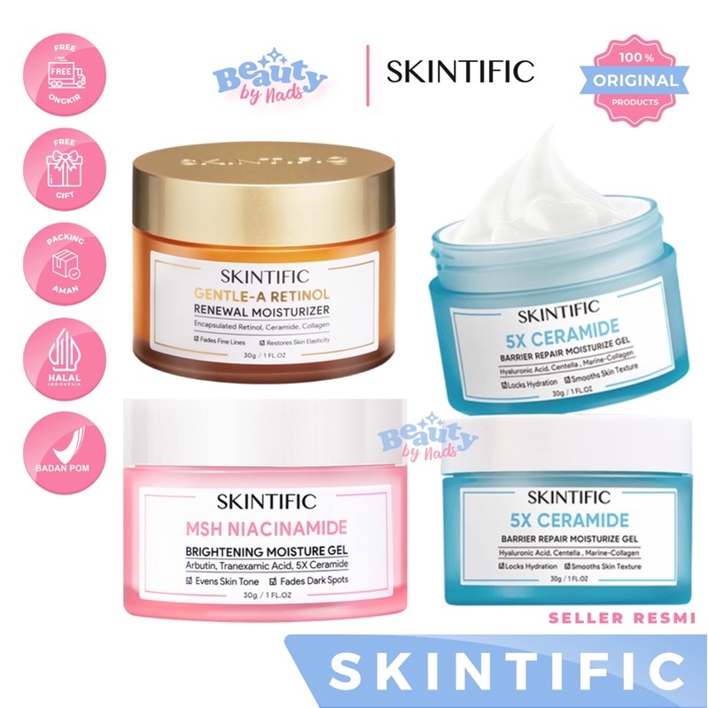 Jual BEAUTYBY.NADS | MOISTURIZER BY SKINTIFIC 5X CERAMIDE BARRIER ...