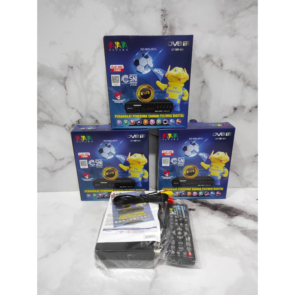 Jual Set Top Box TANAKA DVB T2 TV Digital STB TANAKA DVB T2 NEW HD ...