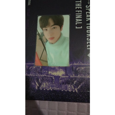 Jual Official photocard Jin BTS DVD LYS final Seoul | Shopee Indonesia