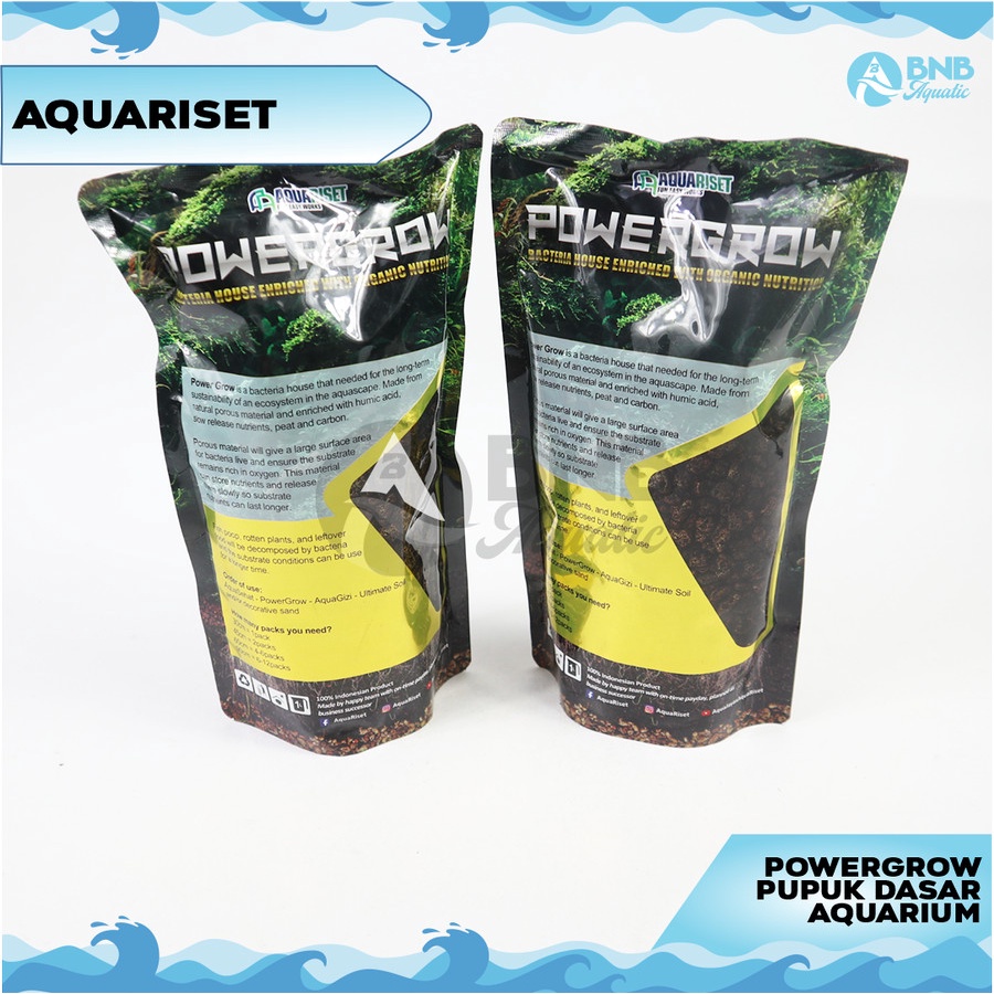 Jual Power Grow Rumah Bakteri Kaya Nutrisi Organik PowerGrow Aquascape ...