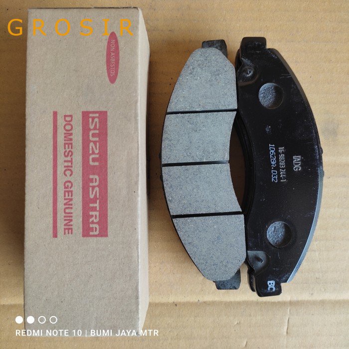 Jual BRAKE PAD ISUZU TRAGA GENUINE ISUZU ORI I6-98283 244-1 | Shopee ...