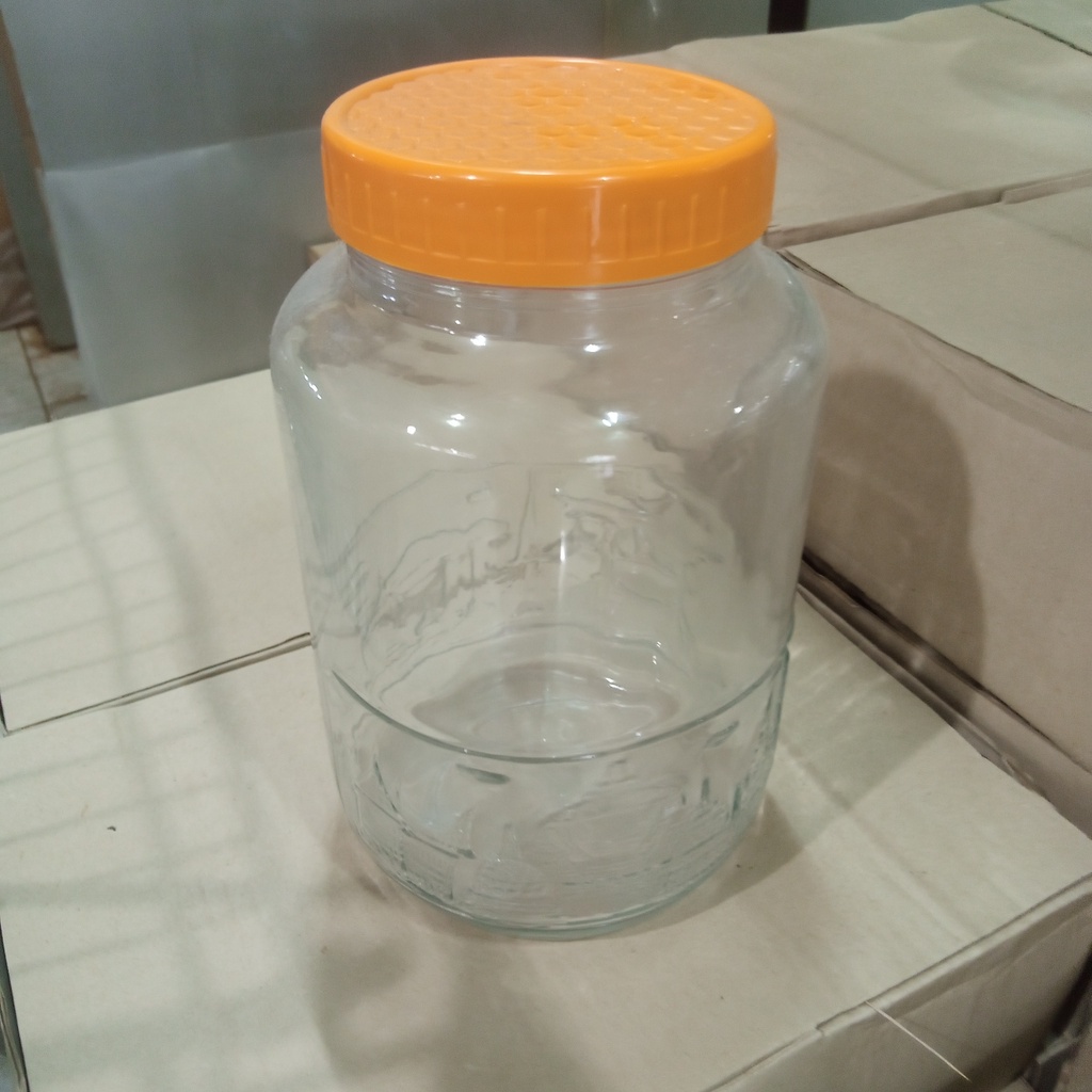 Jual Toples Kaca Stoples Wadah Peyimpanan Kedap Udara World4 Toples ...