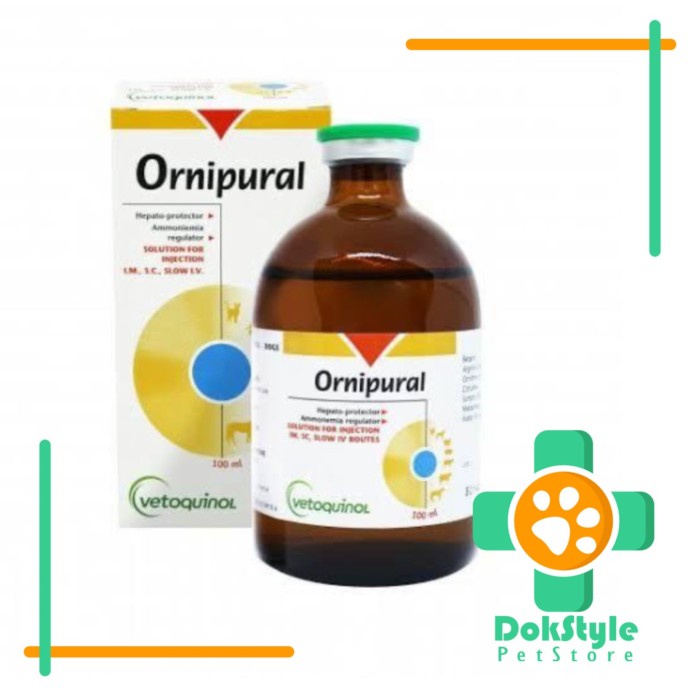 Jual ORNIPURAL 100ML VITAMIN GINJAL LIVER ANJING KUCING | Shopee Indonesia